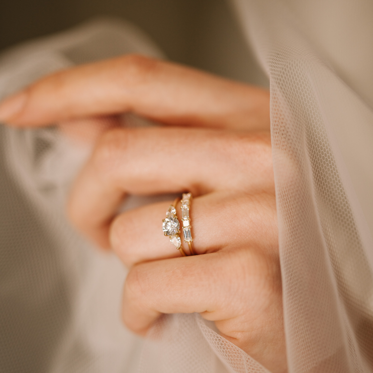 14k Open Front Stacking Ring | Local Eclectic – local eclectic