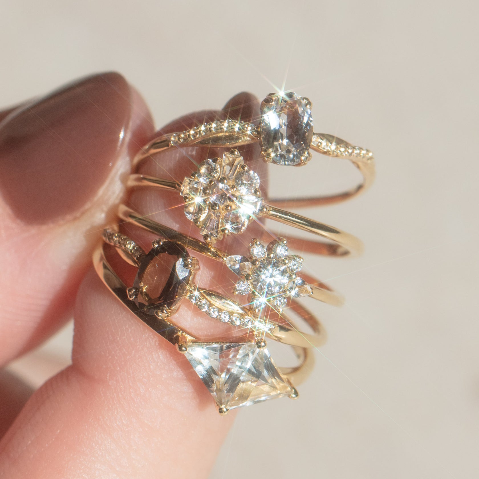 14k Floral Art Deco Ring | Local Eclectic – local eclectic