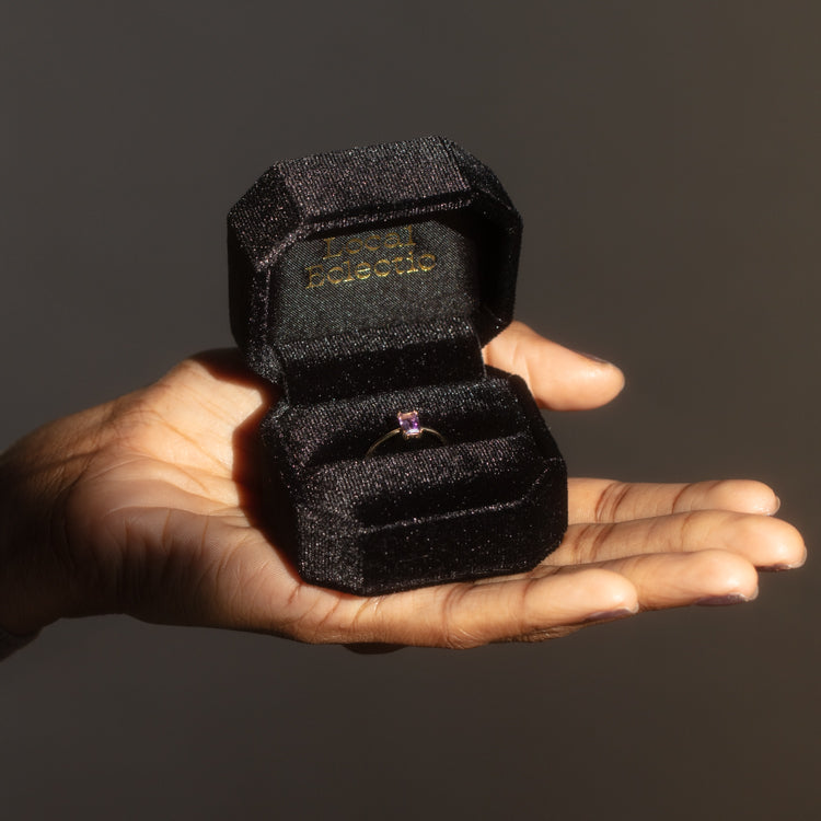 Fancy Velvet Ring Box | Local Eclectic – local eclectic