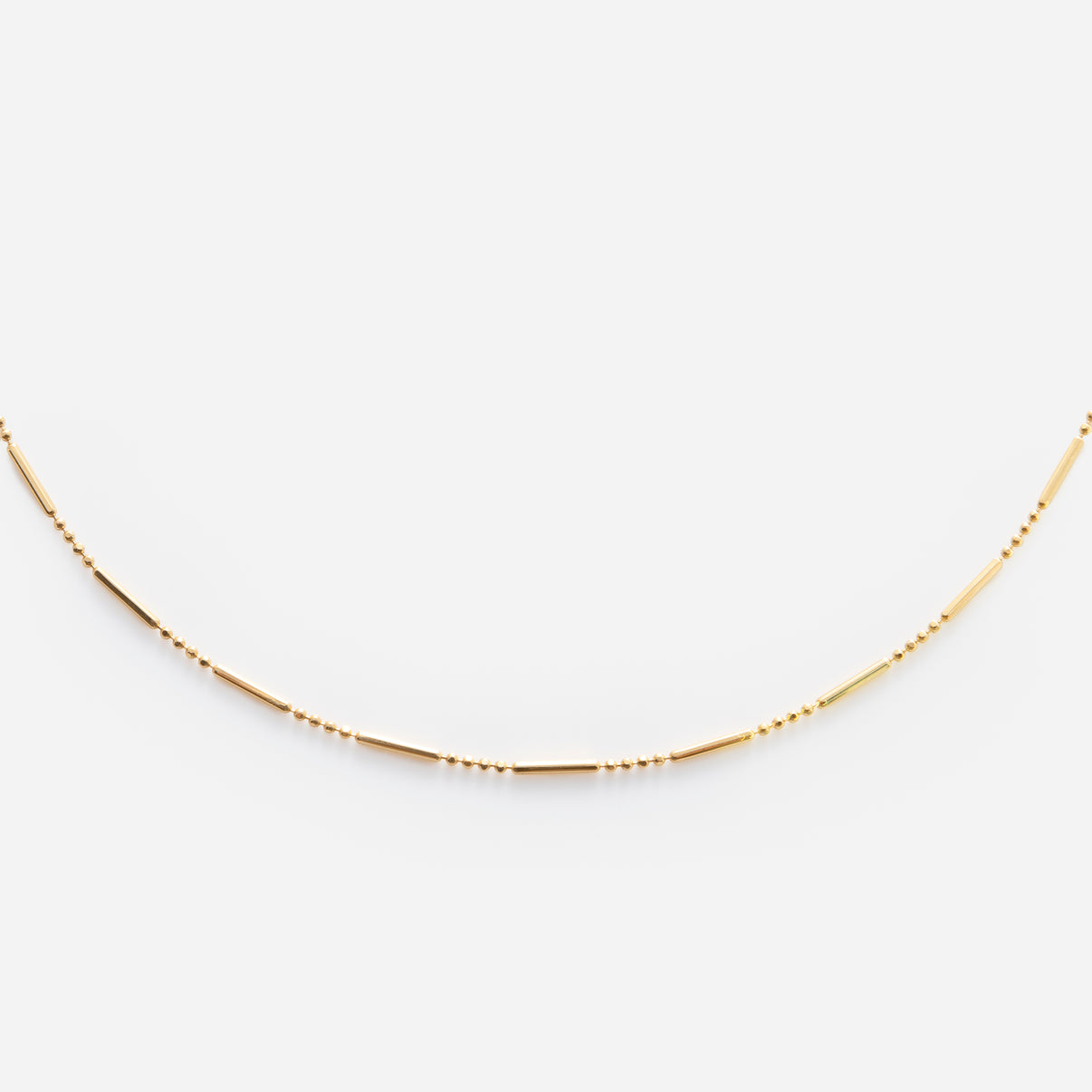 Solid Gold Dot Dash Chain | Local Eclectic – local eclectic