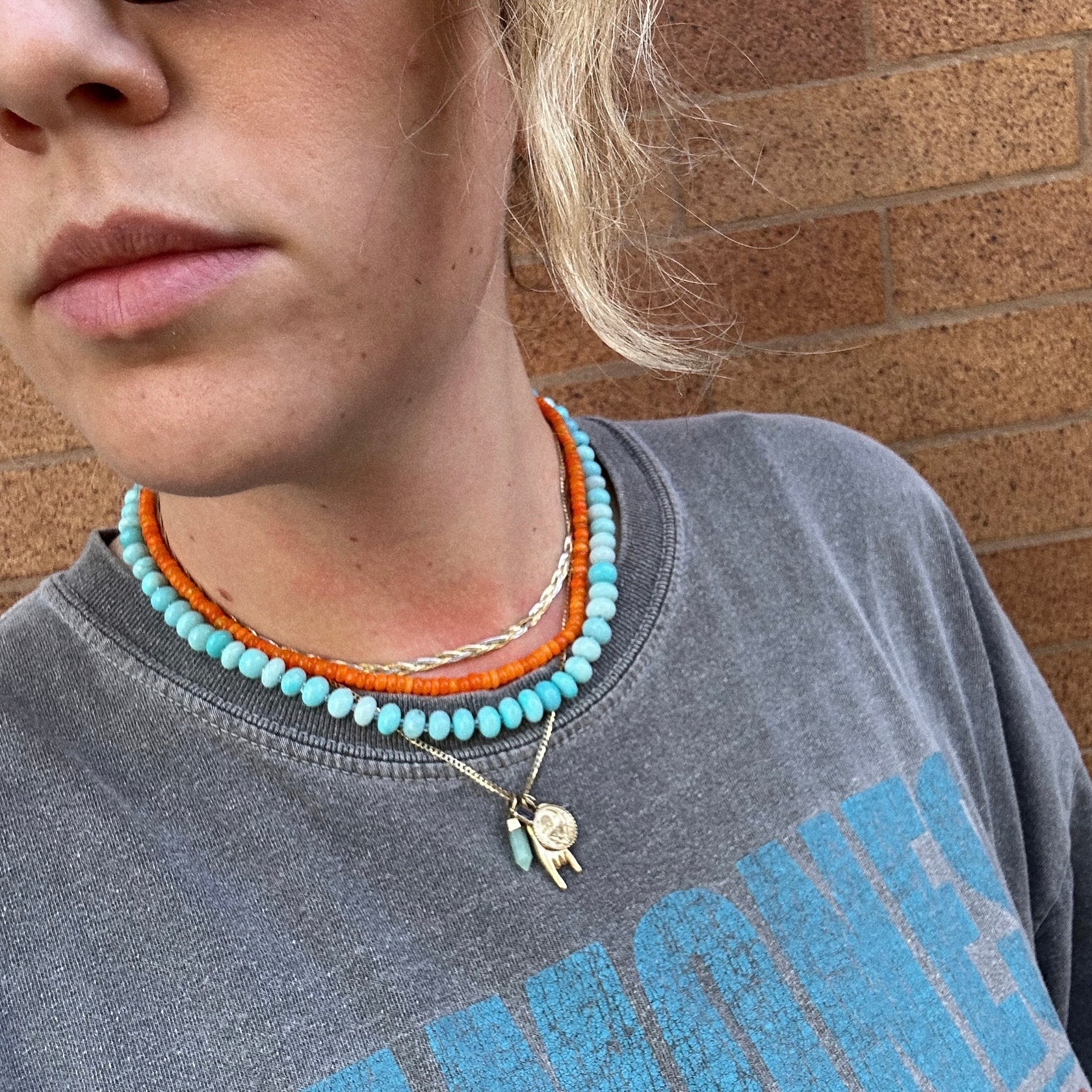 Beaded Gemstone Necklace | Local Eclectic – local eclectic