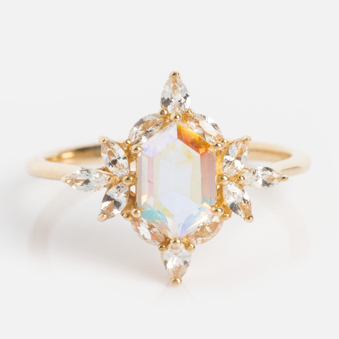14k Angel Aura Quartz Splendor Statement Ring | Local Eclectic – local ...