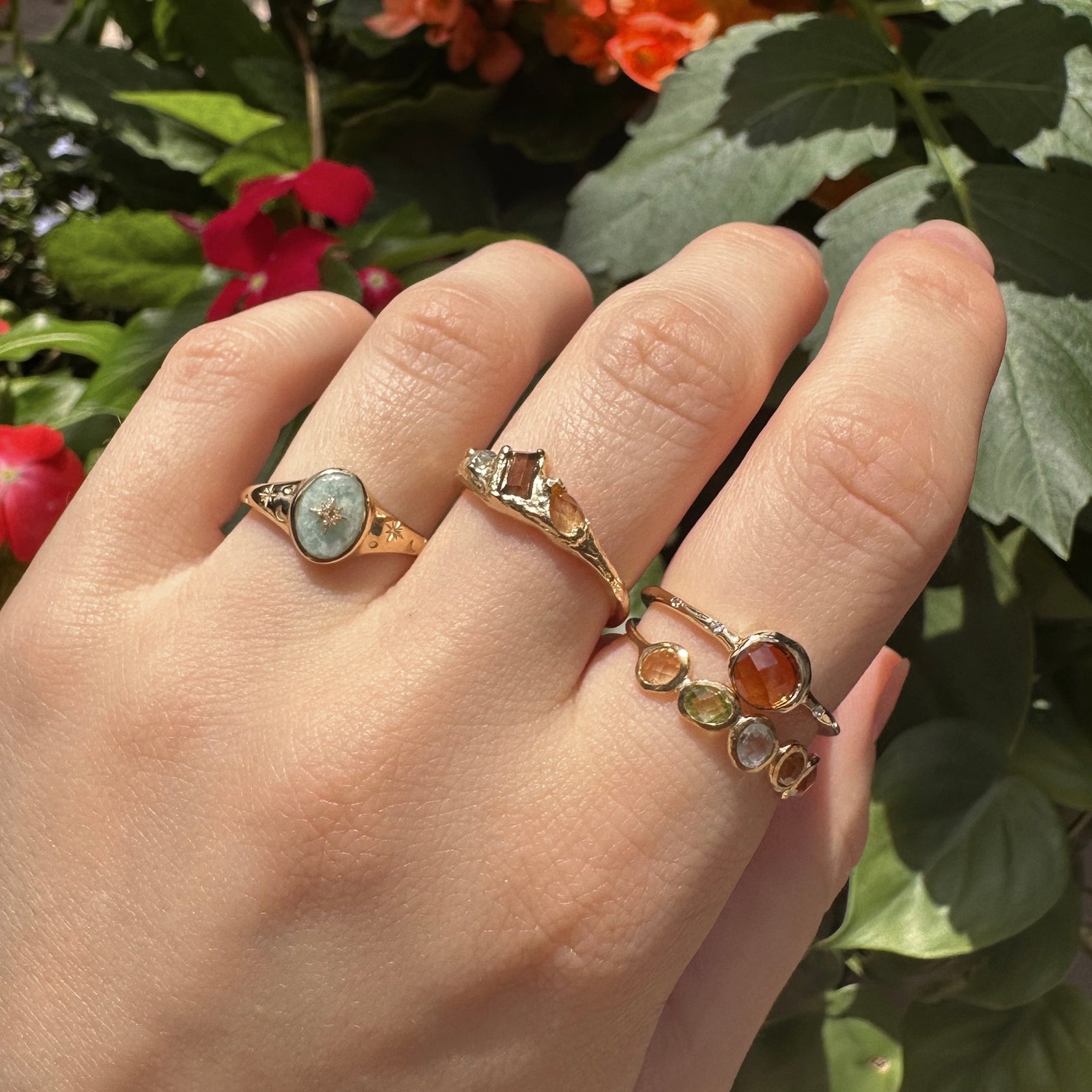 Solid Gold Organic Dawn Ring | Local Eclectic – local eclectic