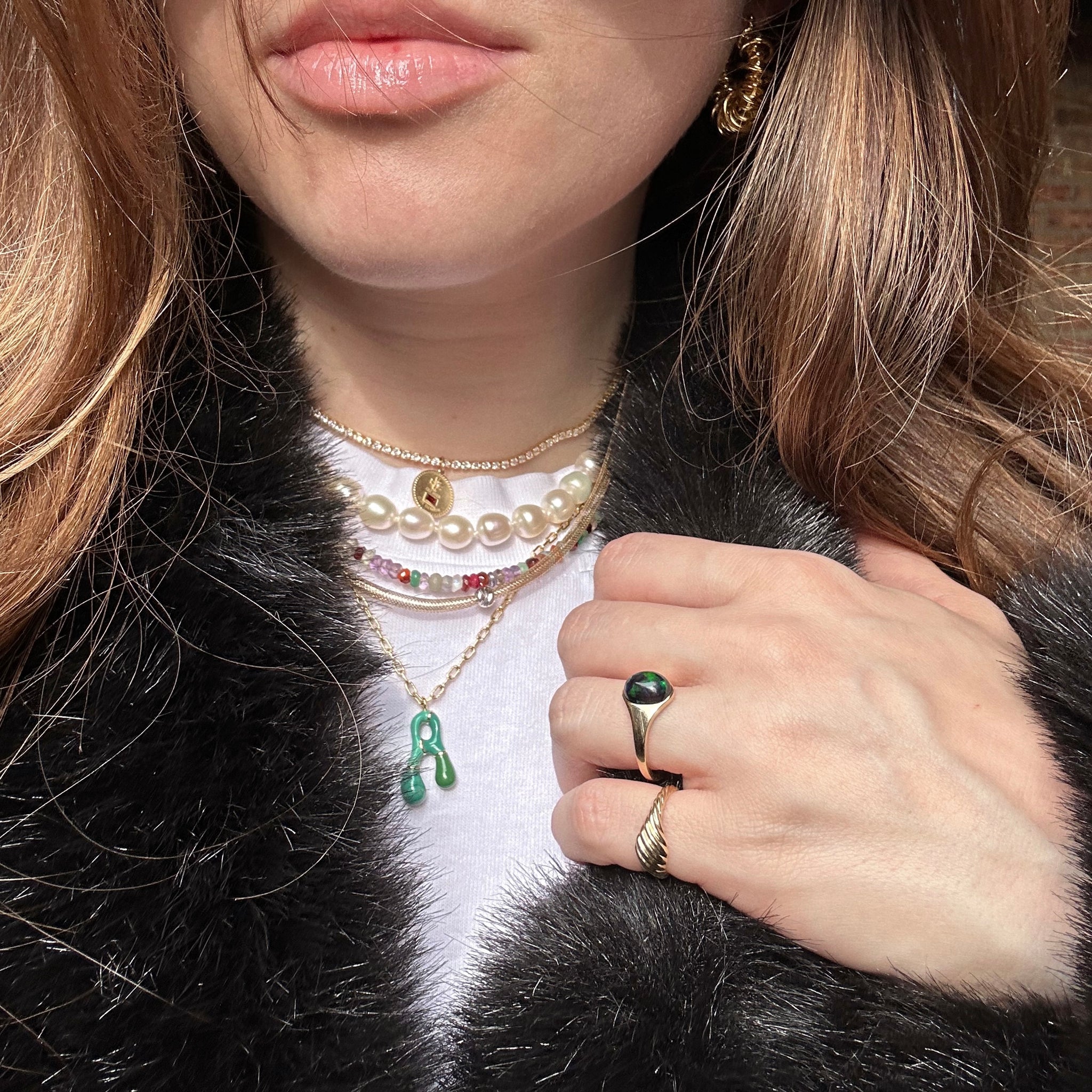 Beaded Gemstone Necklace | Local Eclectic – local eclectic