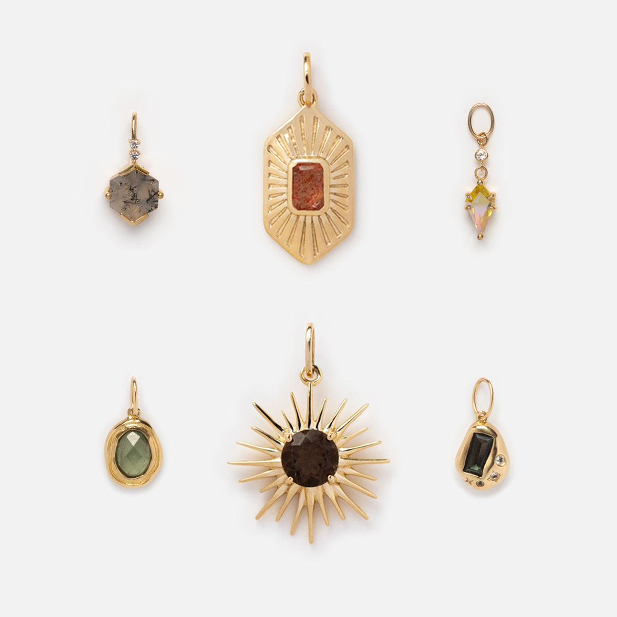 Solid Gold Amulet Charm | Local Eclectic – local eclectic