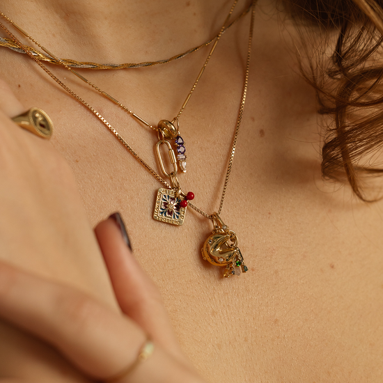 Solid Gold Dot Dash Chain | Local Eclectic – local eclectic