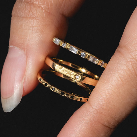 Tiny Fuck Stacking Ring Set | Local Eclectic – local eclectic