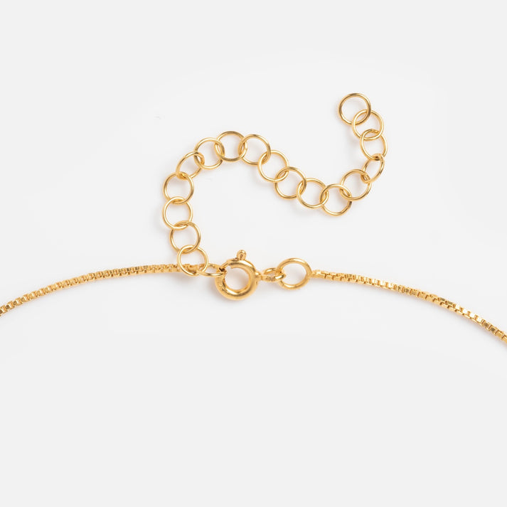 Sofia Slice Necklace with Moonstone – local eclectic