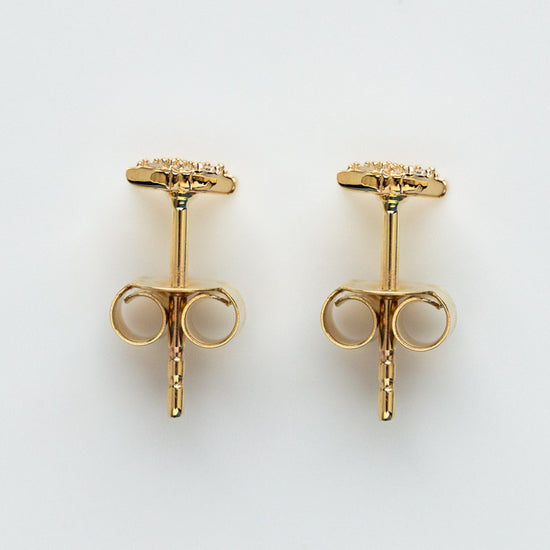 Solid Gold Diamond Starlight Studs – local eclectic