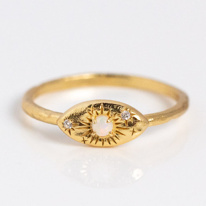 Opal Amulet Ring – local eclectic