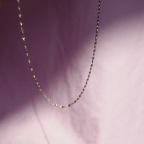 Solid Gold Sparkle Link Chain | Local Eclectic – local eclectic